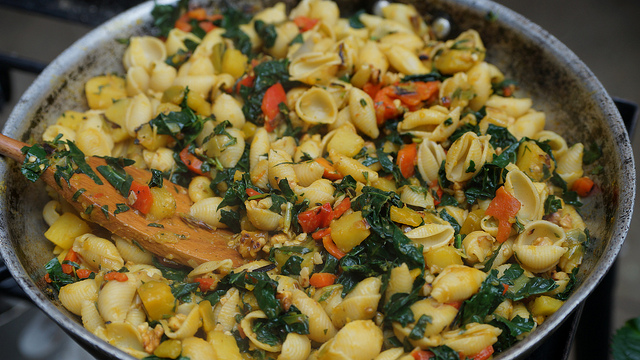 Autumn Pasta with Tarragon and Cider Sauce - Mill City Farmers Market