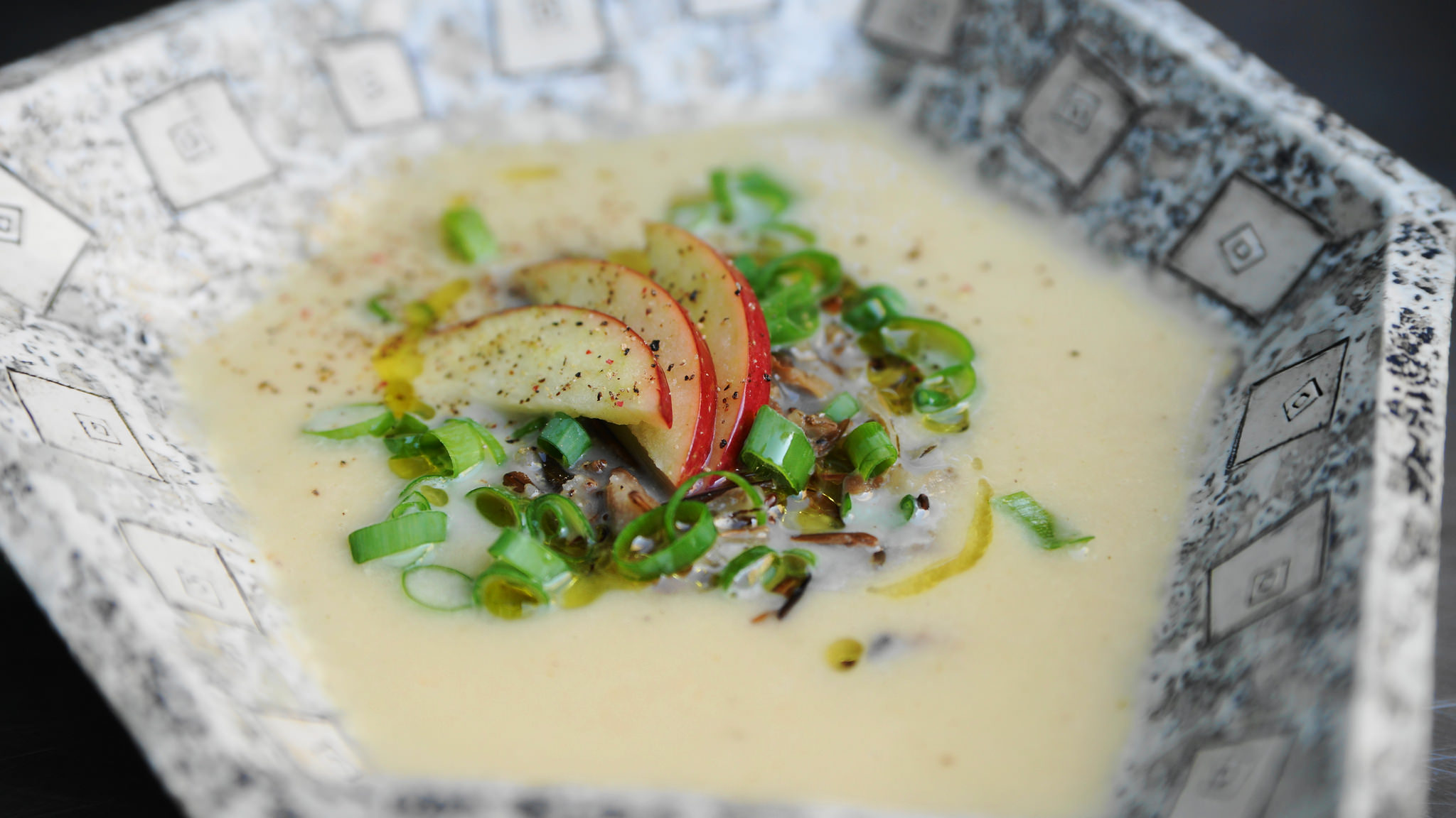 Celeriac, Apple & Wild Rice Chowder - Mill City Farmers Market