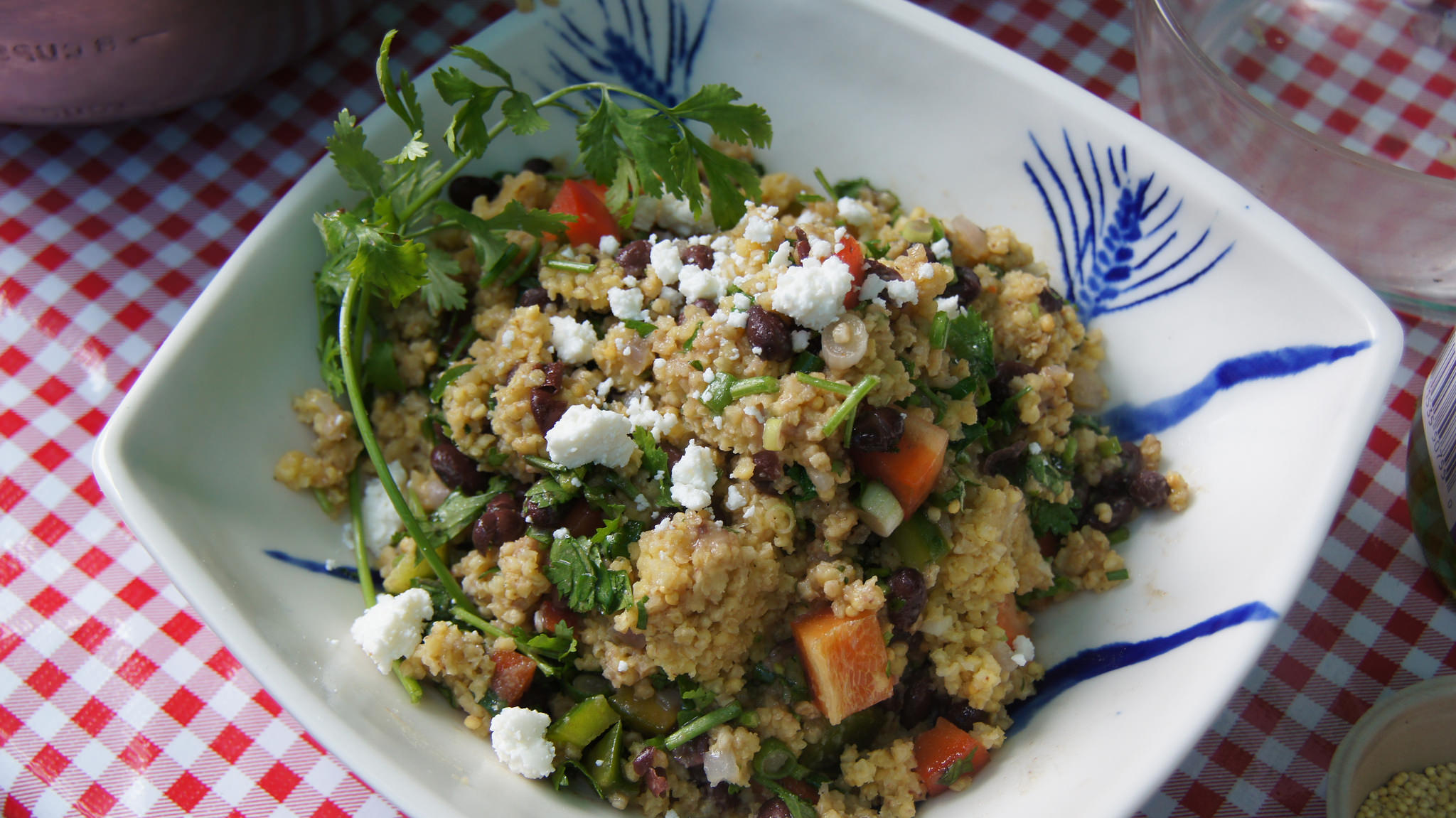 Toasted Millet Salad with Cilantro Lime Dressing - Mill City Farmers Market